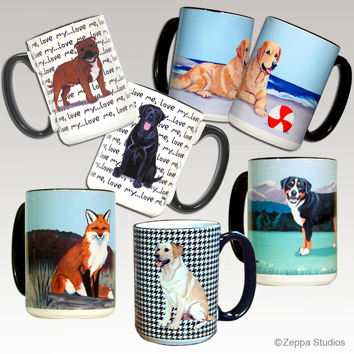 Artfully created breed specific note cards and gifts for pet lovers. – Zeppa Studios