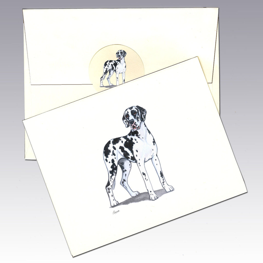 Great Dane Note Cards – Zeppa Studios